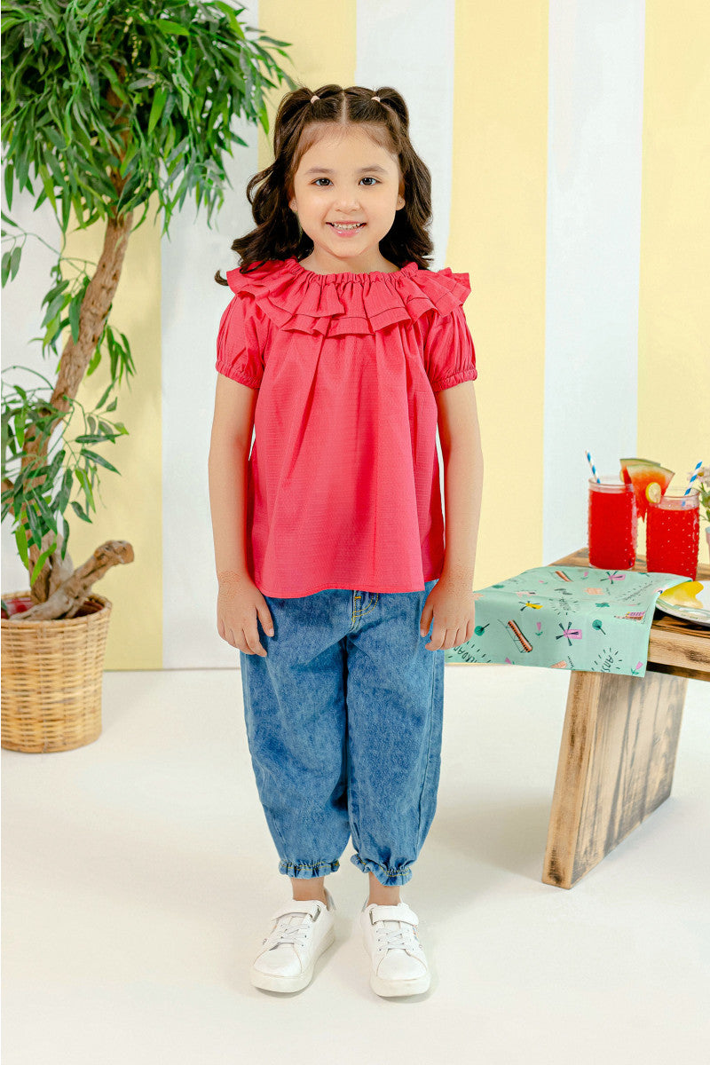 Shirt Hot Pink MBK-SS22-33 – M.Basics by Maria.B. (PK)