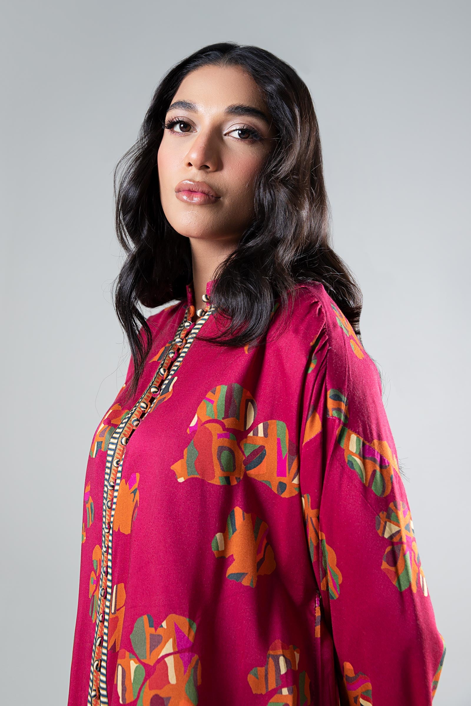 Printed Viscose Shirt – M.Basics by Maria.B. (PK)