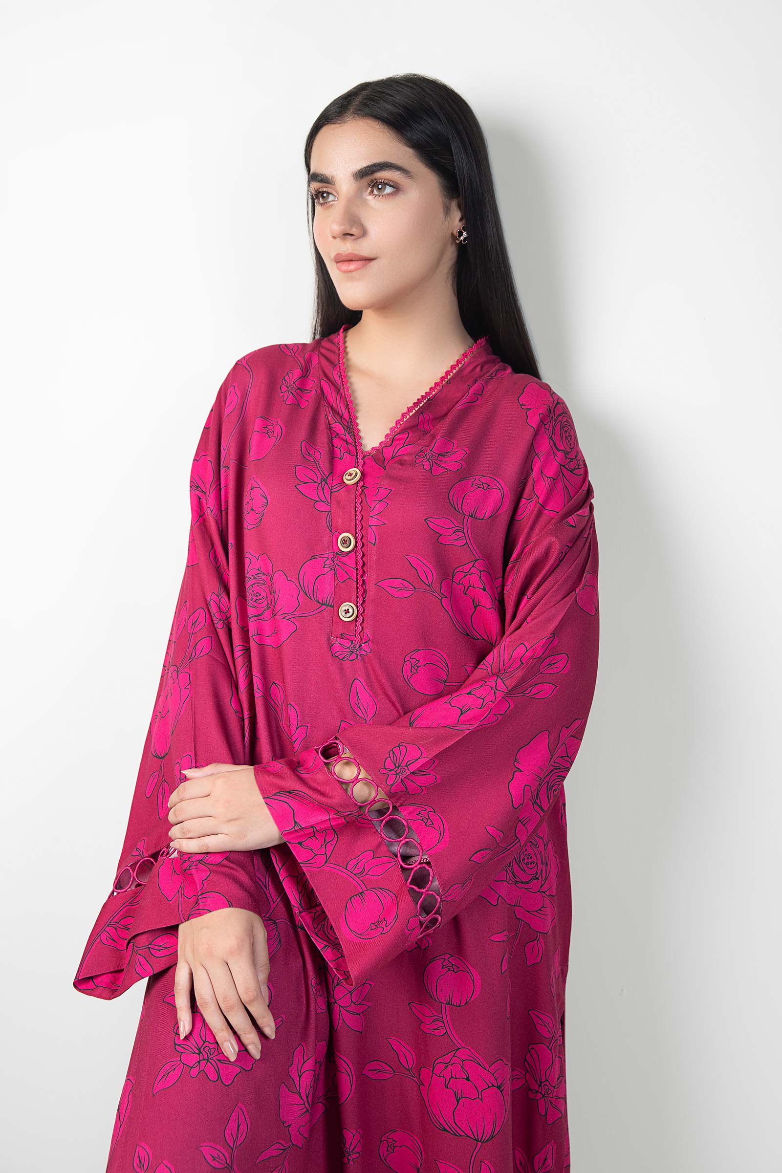 Printed Twill Shirt – M.Basics by Maria.B. (PK)