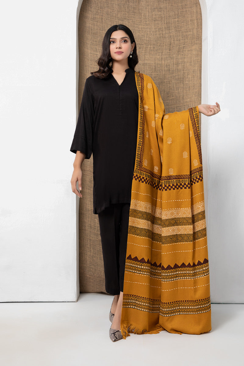 Scarf Mustard MB-W21-158 – m/basics by Maria.B. (PK)