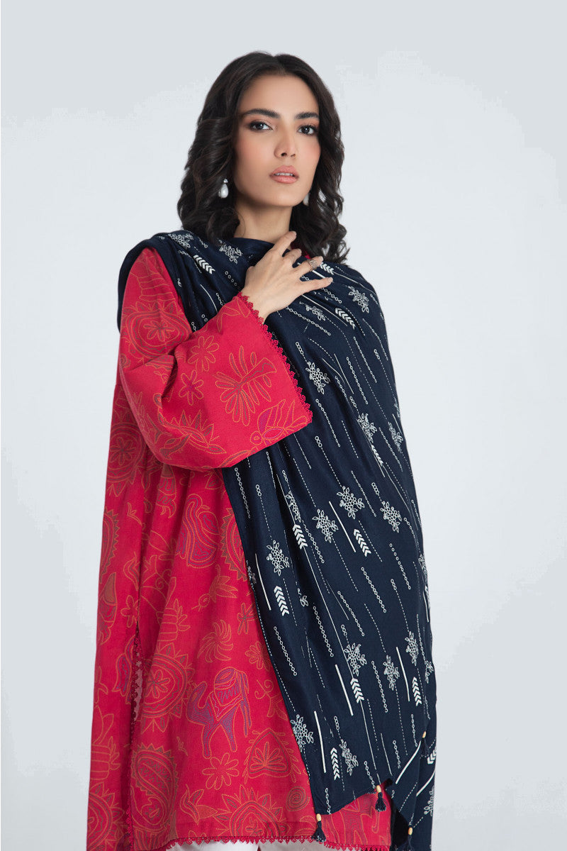 Scarf Blue MB-W22-307 – m/basics by Maria.B. (PK)