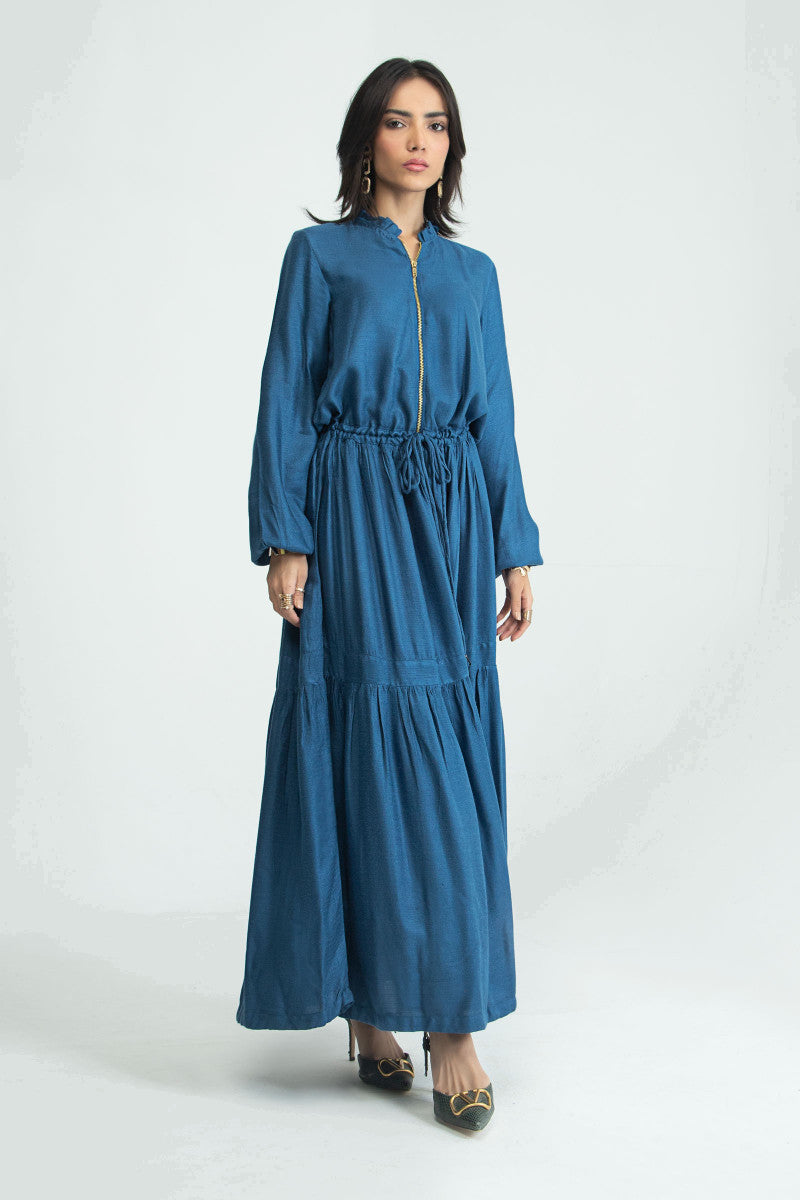 Shirt Blue MB-W22-82 – m/basics by Maria.B. (PK)