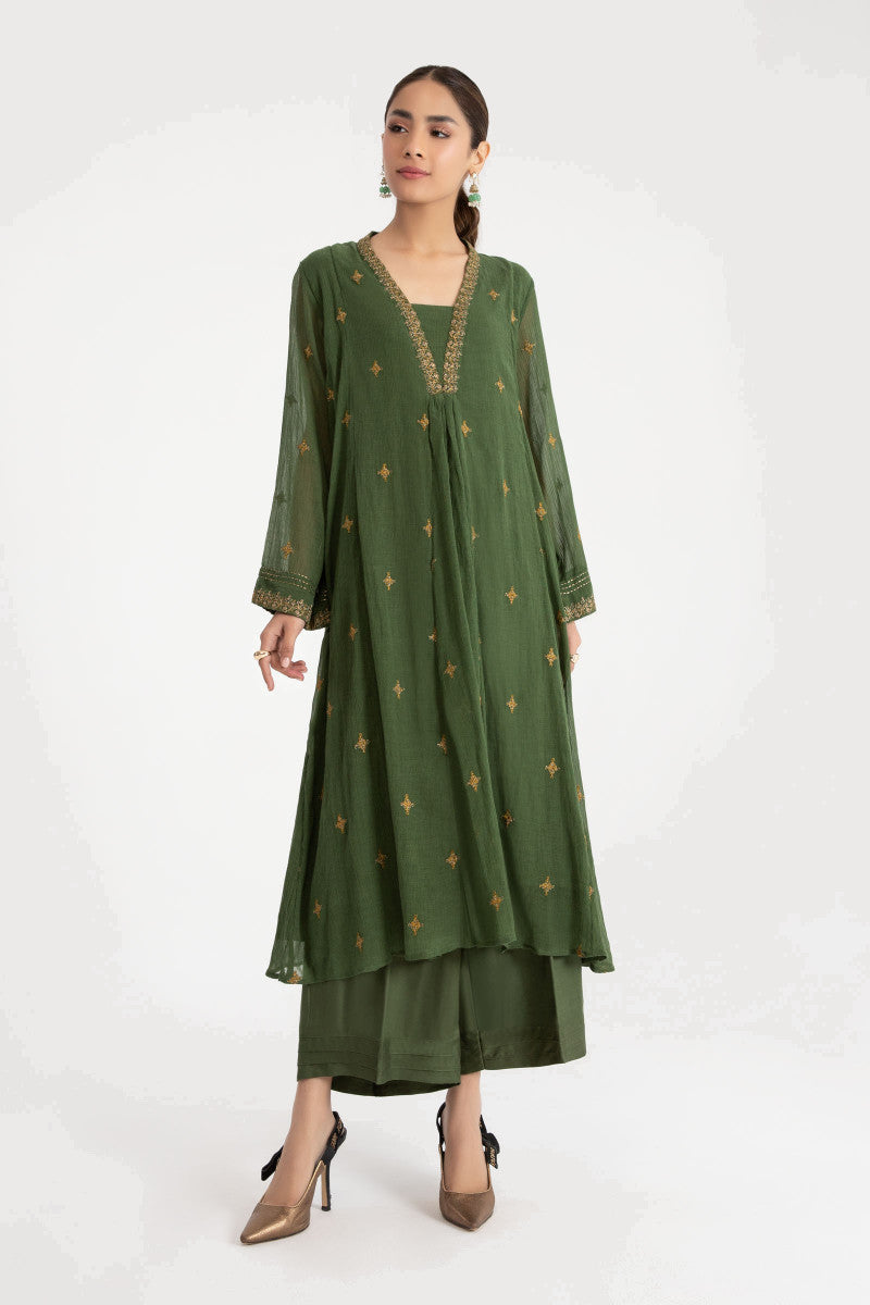 Suit Green MB-W22-285 – m/basics by Maria.B. (PK)